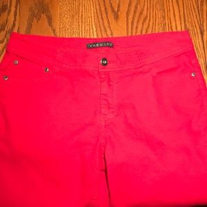 Baccini | Pants & Jumpsuits | Designer Baccini Red Pants | Poshmark